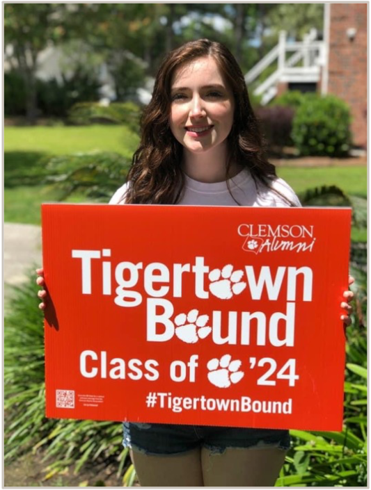 Tigertown Bound Yard Signs – Clemson Alumni Association