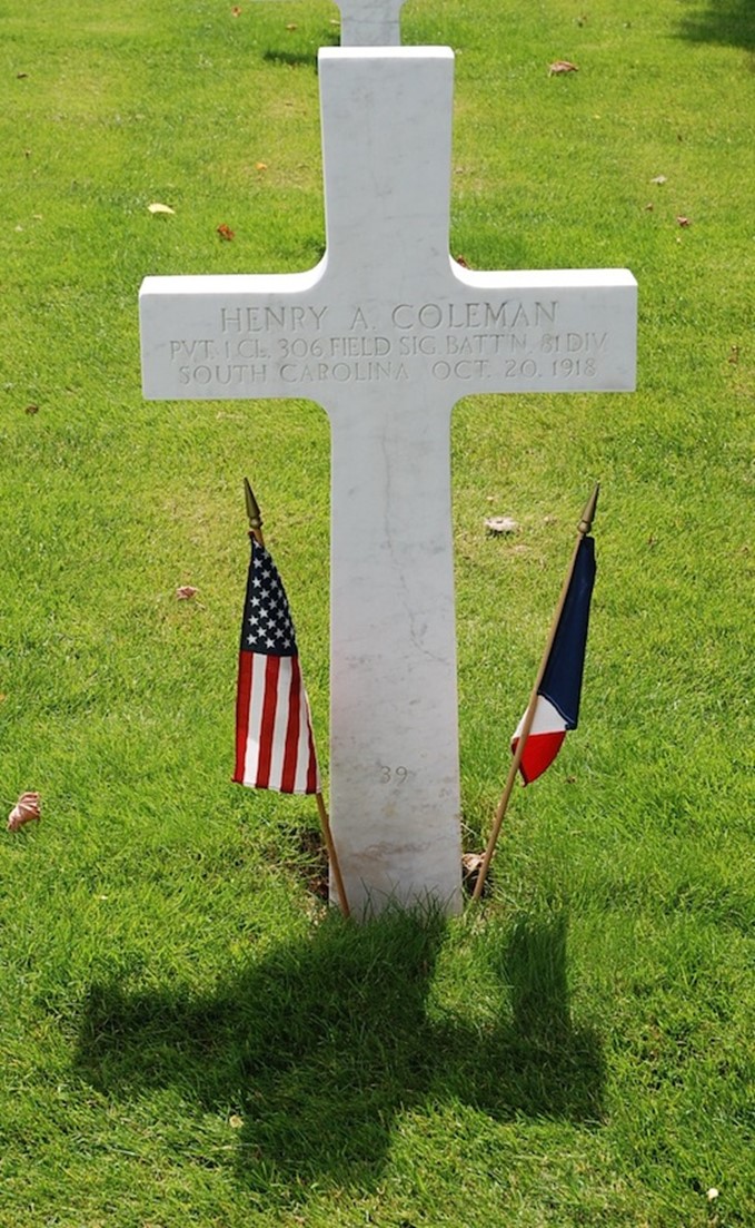 Scroll of Honor – Henry Alexander Coleman – Clemson Alumni Association