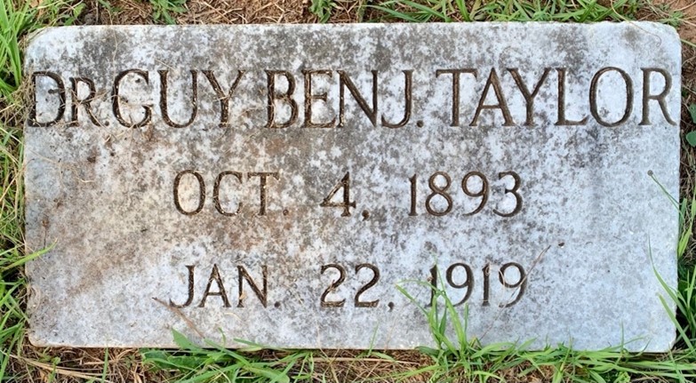 Scroll of Honor – Guy Benjamin Taylor – Clemson Alumni Association