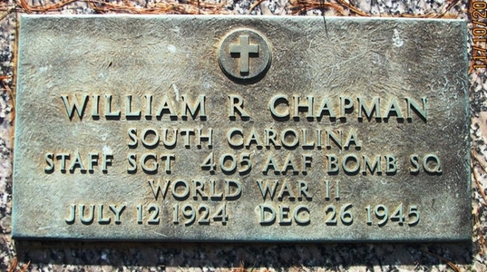 Scroll of Honor – William Robinson Chapman – Clemson Alumni Association