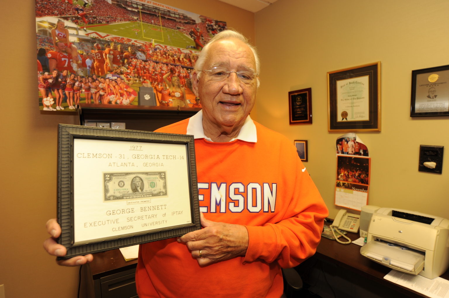 Remembering George Bennett ’55 – Clemson Alumni Association